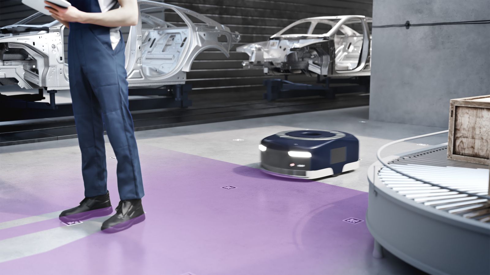 Industrial AGV/AMR Anti Collision Laser Scanner | BEA Sensors Asia