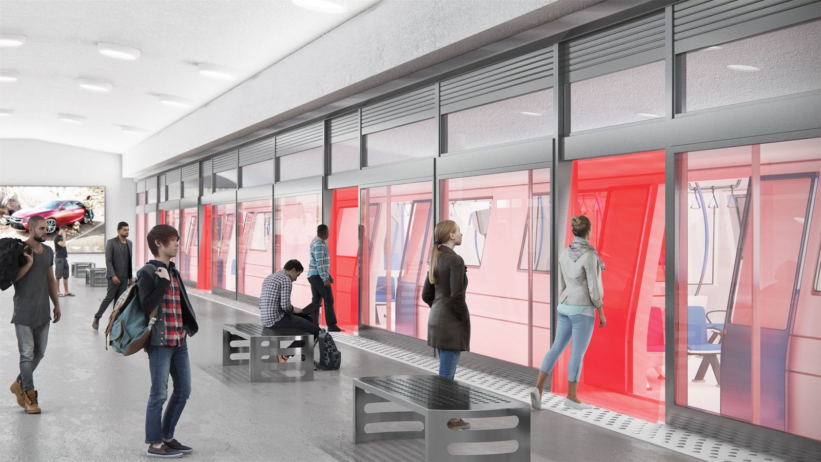 Platform screen doors | BEA Sensors Asia