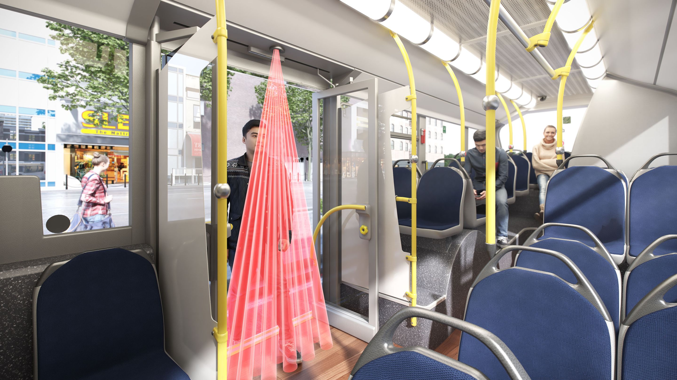 Bus doors | BEA Sensors Asia